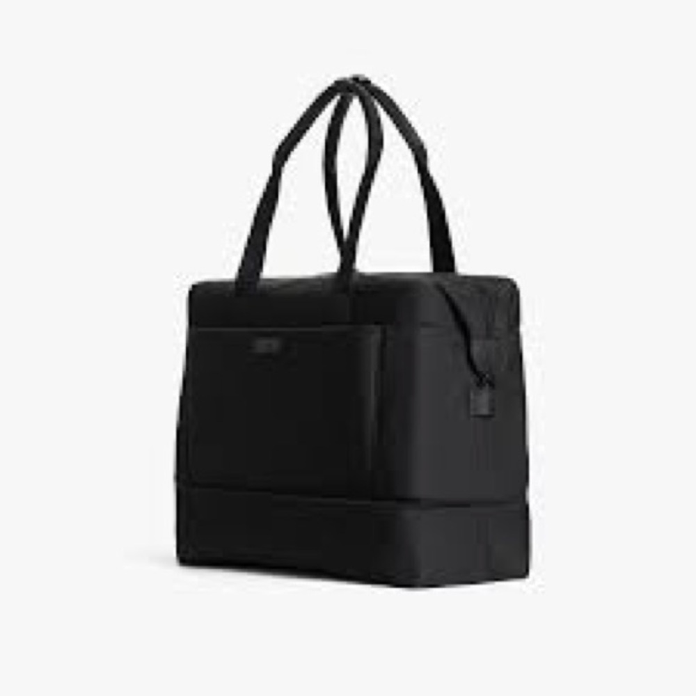 Monos Metro Weekender In Black Nylon - Gem